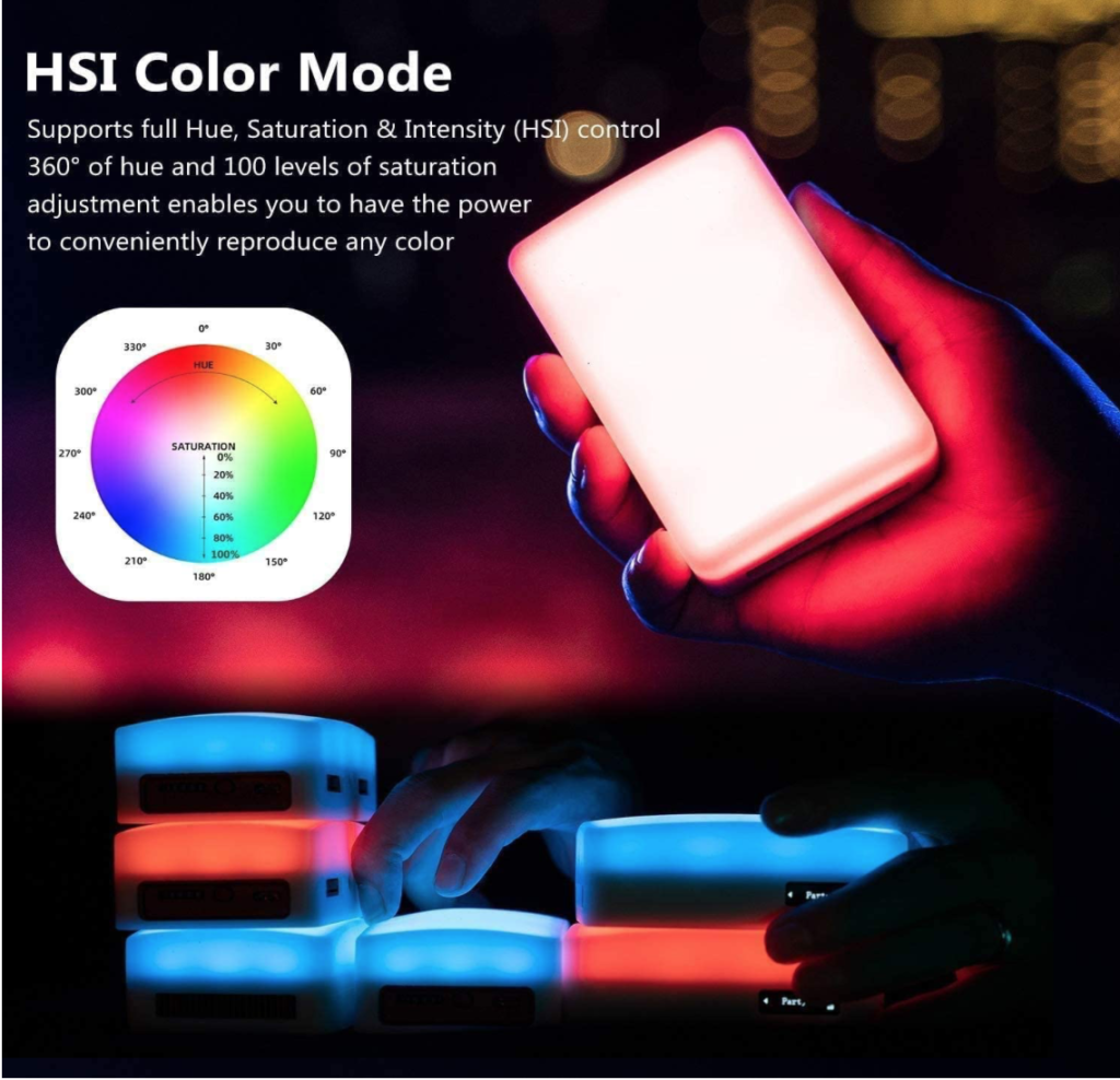 Aputure MC LED Panel Handheld Set RGBWW 4 x 5W – TecArt