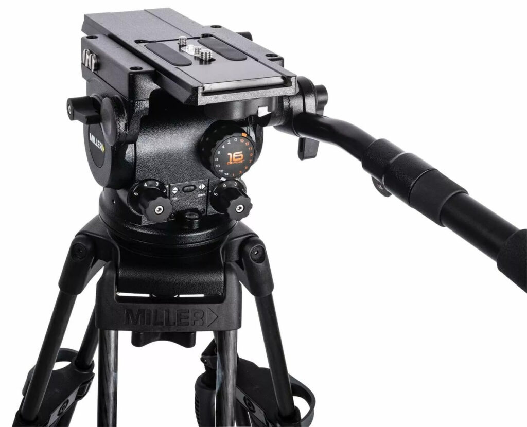 Miller 3164 ArrowX 7 HD 2-Stage Carbon Fibre Tripod System – TecArt