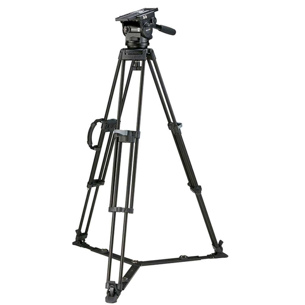 Miller ArrowX 5 Sprinter II 1 Stage Alloy Tripod System With Ground ...