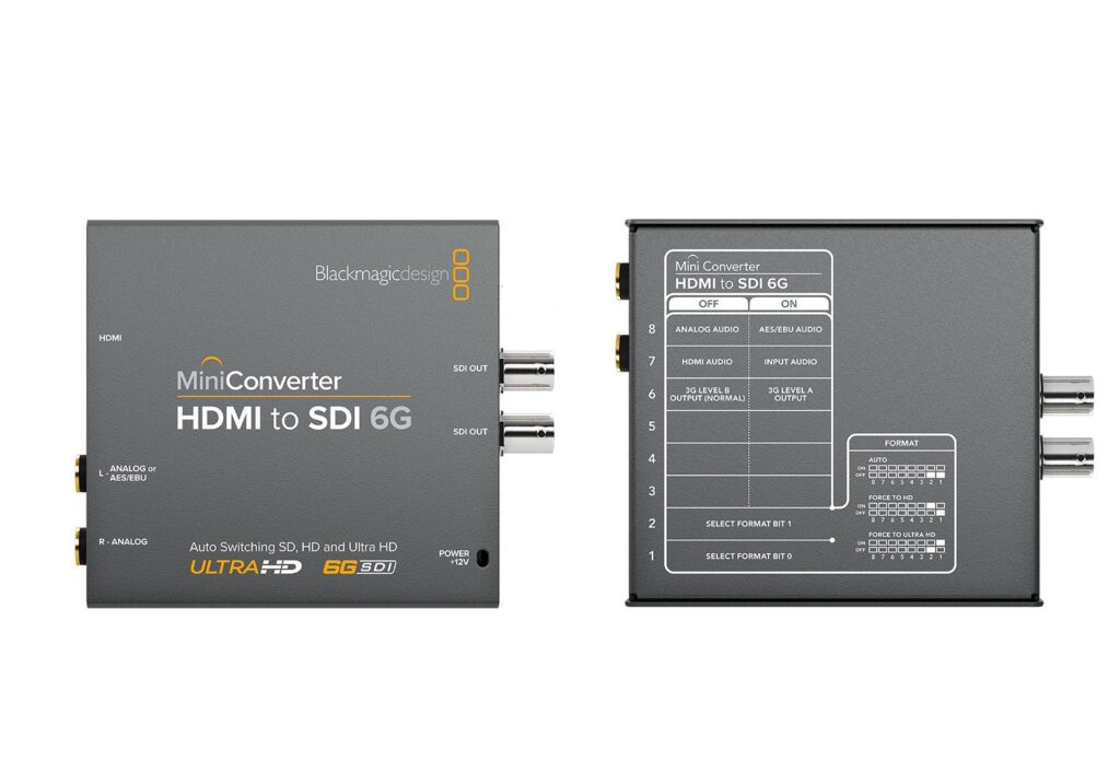 Blackmagic Design Mini Converter HDMI to SDI 6G – TecArt