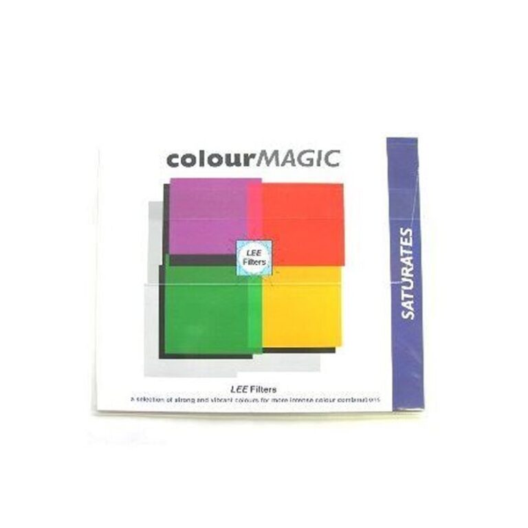 Lee Filters Colour Magic Saturates Pack – 10″x12″ Gel Kit – TecArt