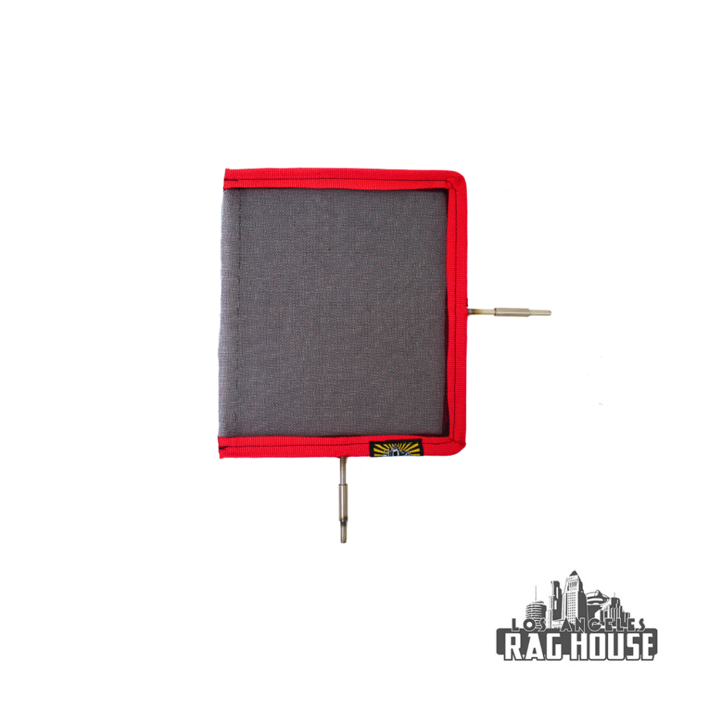 LARH Postage Stamp Scrim Net Double Black 10″ X 12″ – TecArt