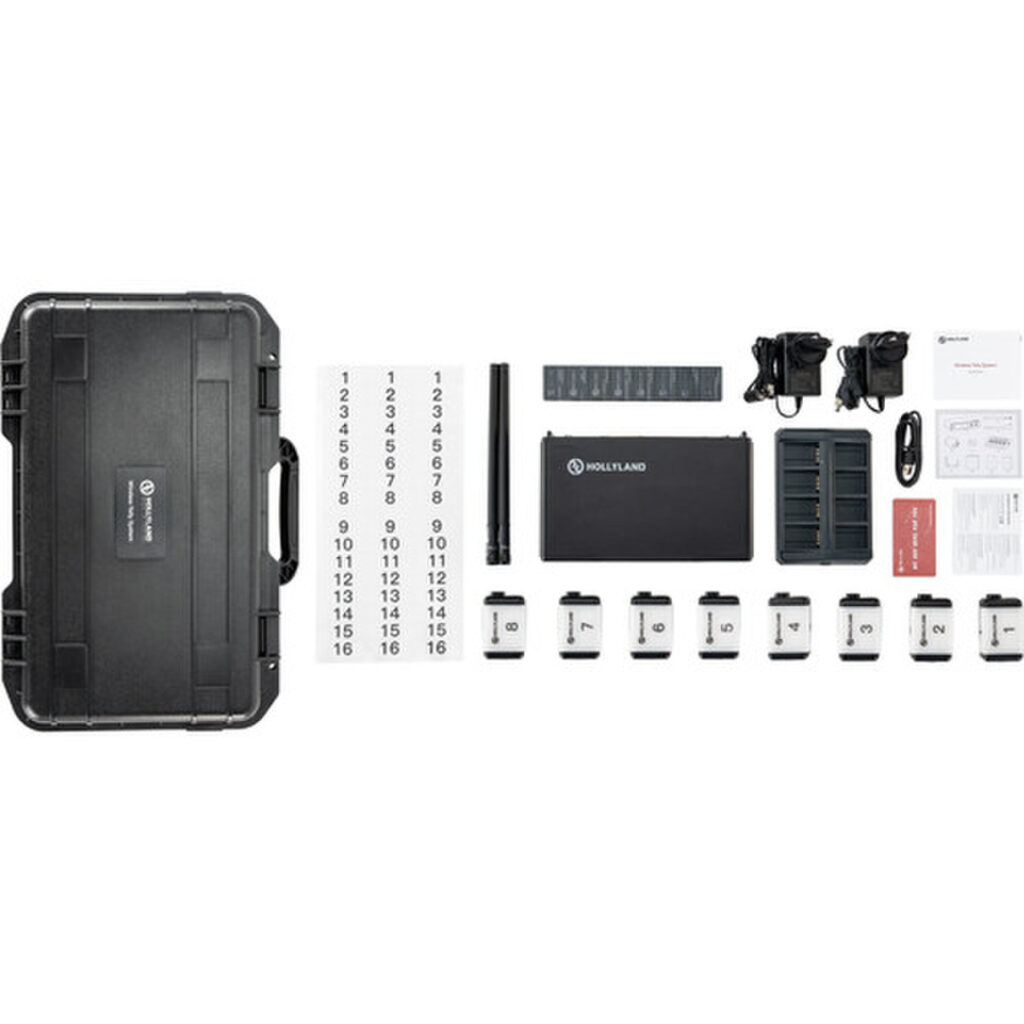 Hollyland Wireless Tally System with 8 Tally Lights – TecArt